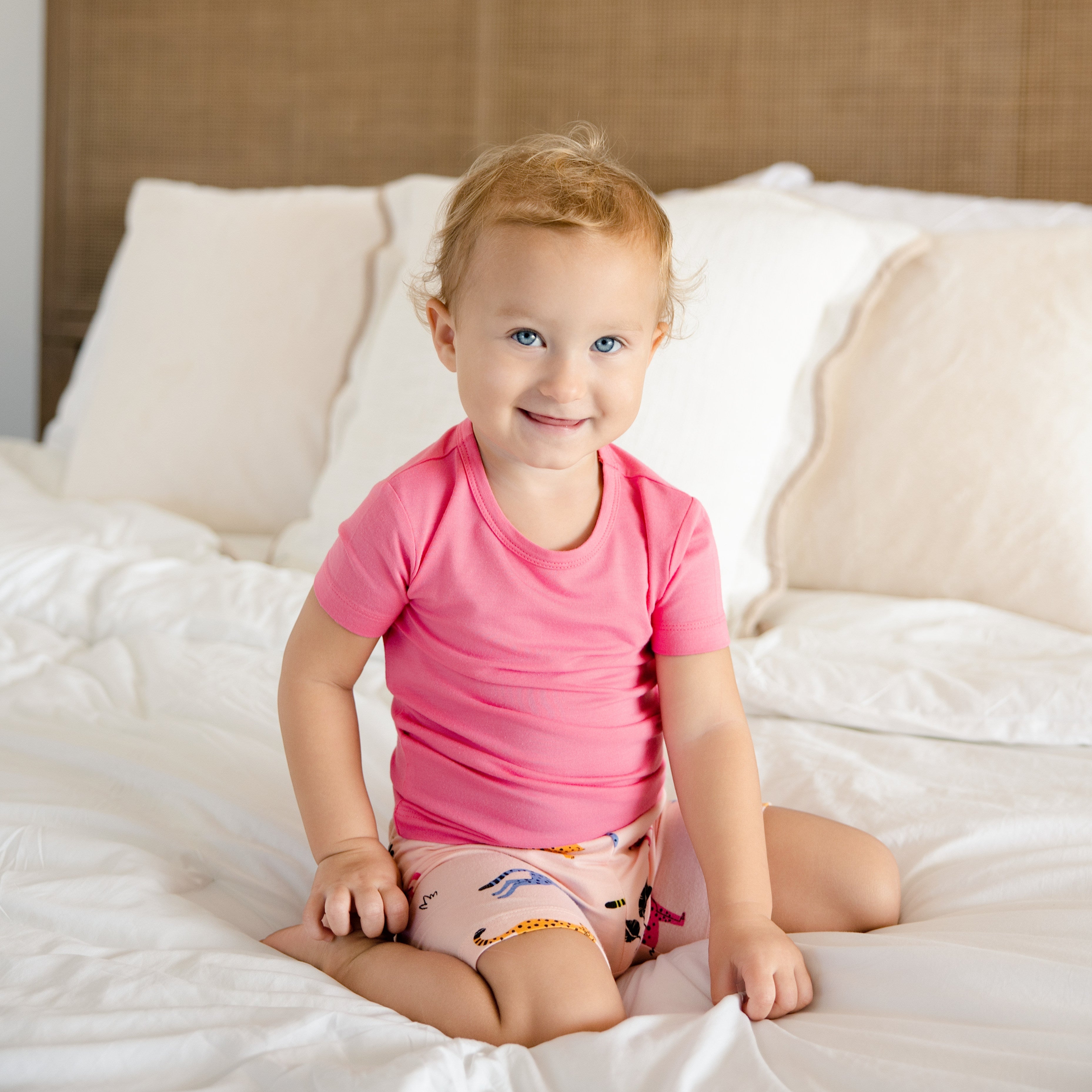 Larkspur Baby | Toddler Pajamas | Short PJ Set in Jungle Cat – Larkspur ...